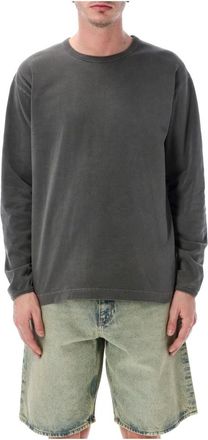Sunflower Homme, Tops, Noir, Taille: M T-shirt &agrave; manches longues en jersey &eacute;pais