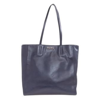 Miu Miu Pre-owned Tote Bag - - Pre-owned - Damen - Blau - ONE SIZE