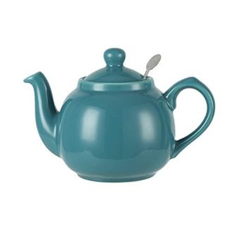 London Pottery Farmhouse Th&eacute;i&egrave;re avec infuseur en c&eacute;ramique Aqua, 2 tasses (600 ml) [Produit import&eacute; parall&egrave;le]