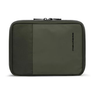 Piquadro Trousse de toilette modulaire r&eacute;sistante &agrave; leau - Homme - Sacs - Vert - Taille: ONE Size