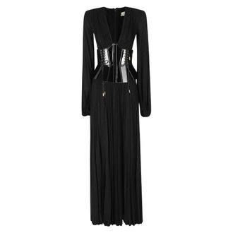 Elisabetta Franchi Red Carpet Kleid - - Dresses - Damen - Schwarzk - S
