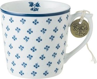 Laura Ashley Henkelbecher, Henkeltasse, Tasse - Blueprint Petit Fleur - 10,6 x 8 cm (Klein)