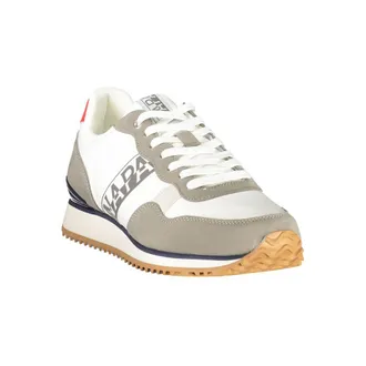 Napapijri Mixed-Material Sneaker - White