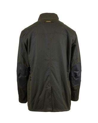 Barbour Mens Jacket Ogston Olive Waxed Cotton