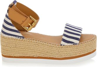 See By Chlo&eacute; Femme, Chaussures, Bleu, Taille: 39 EU Platform Glyn Seasonal