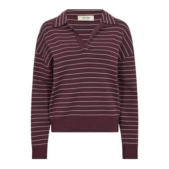 Mos Mosh V-Ausschnitt Strickware - - Knitwear - Damen - Lila - S
