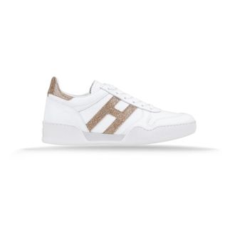 Hogan Leder-Schn&uuml;rsneaker f&uuml;r Damen - - Shoes - Damen - Wei&szlig; - 34 1/2 EU