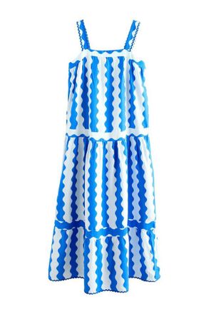 Next Maxikleid Maxikleid mit Kastenausschnitt (1-tlg)