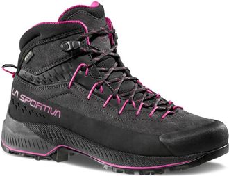 La Sportiva TX4 Evo Mid Woman Gtx, Approach Schuh - La Sportiva, Größe:4 UK / 37, Farbe:900411 Carbon/Springtime