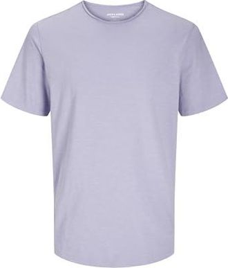 Jack & Jones Jjebasher SS Noos T-Shirt à col Rond, Languid Lavender, S Hommes