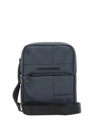 Piquadro sac &agrave; bandouli&egrave;re &agrave; design imperm&eacute;able - Bleu