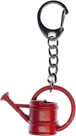 Miniblings Gie&szlig;kanne Kanne Garten Schl&uuml;sselanh&auml;nger - Handmade Modeschmuck I Anh&auml;nger Schl&uuml;sselring Schl&uuml;sselband Keyring - Gie&szlig;kanne Kanne Garten