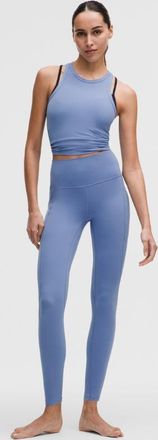 lululemon Legging Align taille haute &agrave; poches pour Femmes - 71 cm - Bleu - Taille 10