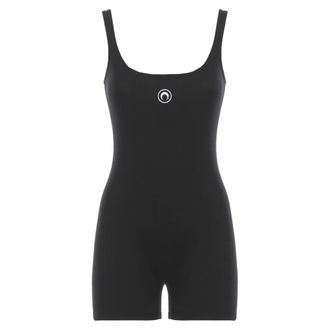 Marine Serre Damen, Jumpsuits & Playsuits, Schwarzk, SGr&ouml;&szlig;e