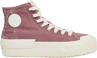 Pepe Jeans London Damen Samoi Divided Sneaker, Lila (Malva Purple), 7
