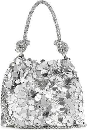 Guess Holiday Shine Pochette Mini Silver