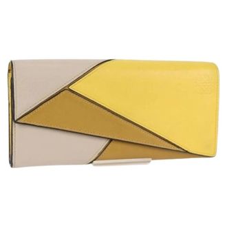 Loewe Portefeuille en cuir Pre-owned - Femme - Pre-owned - Multicolore - Taille: ONE Size