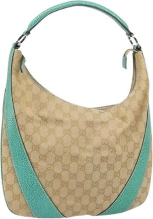 Gucci Sac &agrave; bandouli&egrave;re vintage doccasion - Femme - Pre-owned - Beige - Taille: ONE Size