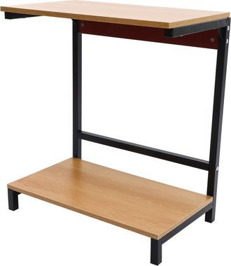 Cabilock Zweistöckiges Computer-aufbewahrungsregal Mit Druckerhalter Und Computer-Display-Rack Für Bürozubehör Und Effiziente Einrichtung Kleiner Arbeitsbereic