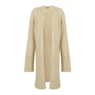 Cortana Hana- Alpaka- Kaschmir und Seidenelfenbeinjacke - - Knitwear - Damen - Beige - M