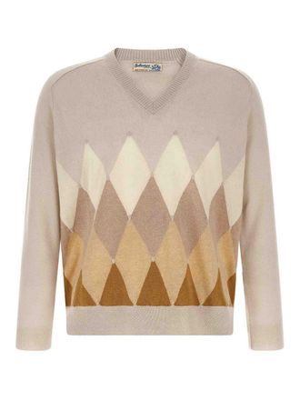 Ballantyne Pull Col Rond - Beige
