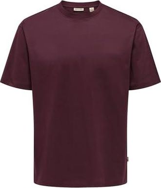 Only & Sons Onsfred Life RLX SS Tee Noos T-Shirt, Port Royale, XS