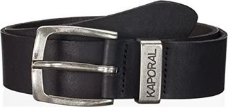 Kaporal Homme Hedas Ceinture, Noir, 90 EU