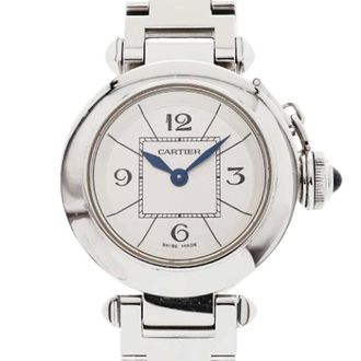 Cartier Montre vintage Pre-owned - Femme - Pre-owned - Gris - Taille: ONE Size