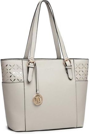 Miss Lulu Sac cabas fourre tout sacoche de cours, Sac à main portes épaule, capacité pour shopping cours voyage travail