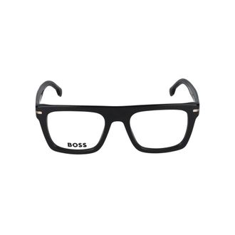 HUGO BOSS Homme, Accessoires, Noir, Taille: 52 MM Lunettes Noires Boss 1597 807