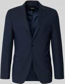 HUGO BOSS Slim Fit Kurzblazer mit Schurwoll-Anteil Modell P-HUGE