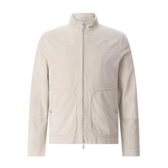 Eleventy Wildlederjacke - - Jackets - Herren - Beige - 2XL