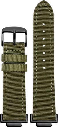 Generic Nylon-Ochsleder-Uhrenarmband für GA110 GA100/400 GA700 GBA-800 DW5600/G-5600/GW-5610. Ersatzarmband, 16 mm