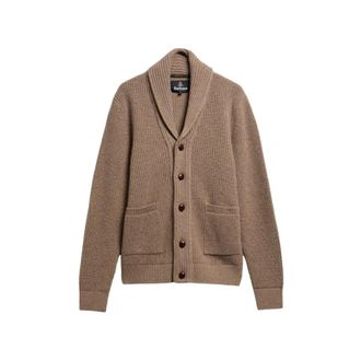 Barbour Hartland Cardigan - - Knitwear - Herren - Beige - L