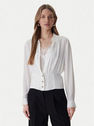 Guess Hemd 6RGH16 7443A Wei&szlig; Regular Fit