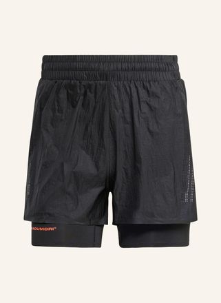 adidas 2-In-1-Laufshorts adi365 schwarz