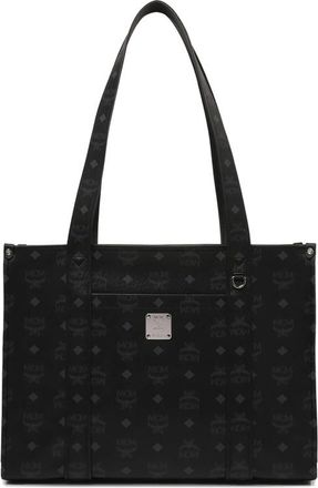 MCM Large Aren Monogram Shoulder Bag