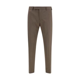 Pantaloni Torino Elegante Wollhose - - Trousers - Herren - Braun - S