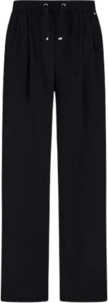 Herno Femme, Pantalons, Noir, Taille: 38 FR Light Stretch Nylon Pantalons