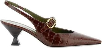 MARIA LUCA Hohe Schuhe - Natalia Sling Back - Gr. 36,5 (EU) - in Braun - für Damen