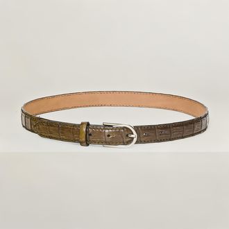 Reptiles House &Eacute;toile-Schnalle und Croco-Schwanzg&uuml;rtel 25 mm - Urwald