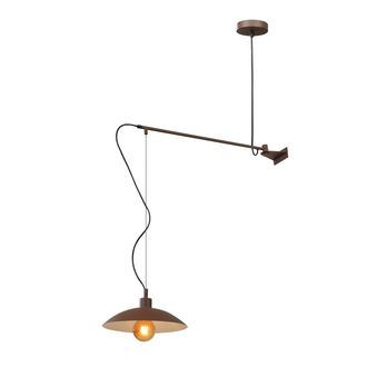 Luce-Ambiente-Design Eldorado Wall Lamp in Bronze Metal Suspension Style