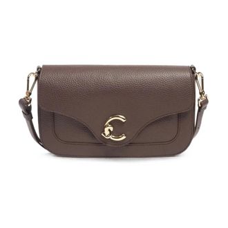 Coccinelle Handtasche genarbtes Leder - - Bags - Damen - Braun - ONE SIZE