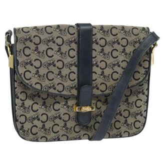 Celine Pre-owned Toile sacs-celine - Femme - Pre-owned - Bleu - Taille: ONE Size