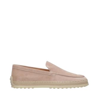 Tod's Staubrosa Wildleder Sneakers - - Shoes - Damen - Rosa - 37 1/2 EU