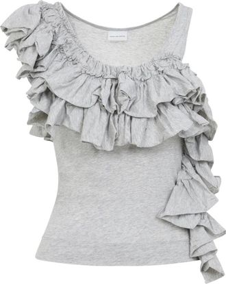 Dries Van Noten Femme, Tops, Gris, Taille: 40 FR Henies Top