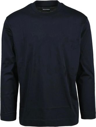 Emporio Armani Homme, Tops, Bleu, Taille: L T-shirt