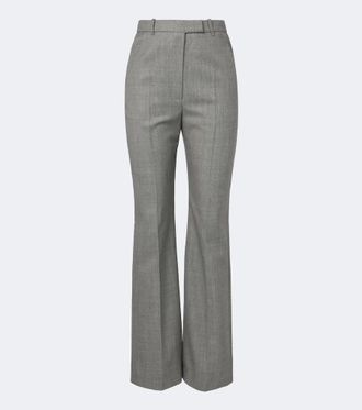 Alexander McQueen Gerade Hose aus Wolle