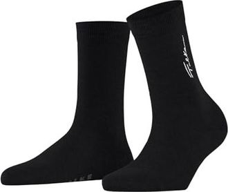 Falke Softmerino W So Laine Coton Unies Chaussettes, Noir Black 3000 Anniversary, 39-40 Femme
