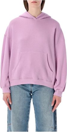 American Vintage Femme, Sweatshirts et sweats &agrave; capuche, Rose, Taille: 38 FR Atuby Sweat &agrave; capuche